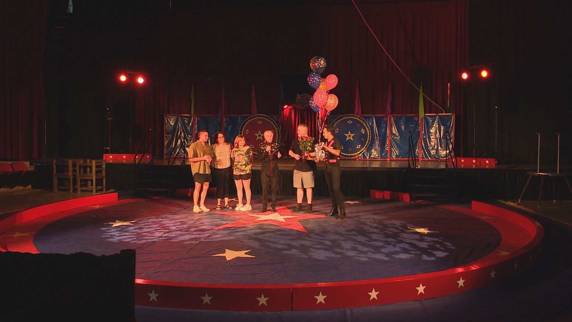 'Immense gratitude to be able to be recognized' Circus comes to Warner ...