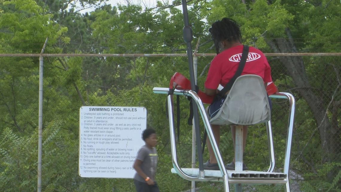 Frank Johnson pool opens for the summer with lifeguards on watch ...