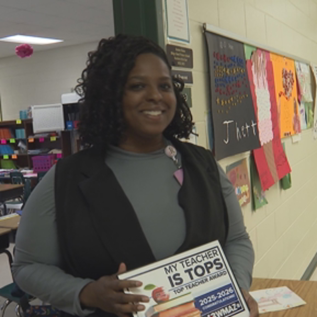 My Teacher is Top: Washington County teacher Kendra Reeves honored by ...