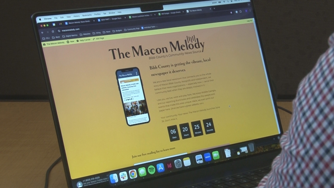 The Macon Melody begins its first newspaper production | 13wmaz.com