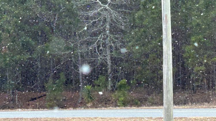 PHOTOS & VIDEOS: Snow spotted in areas of Central Georgia, take a look ...