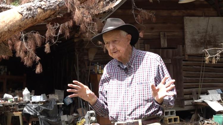 97-year-old Angelo Crowe fights Hurricane Helene aftermath | 13wmaz.com