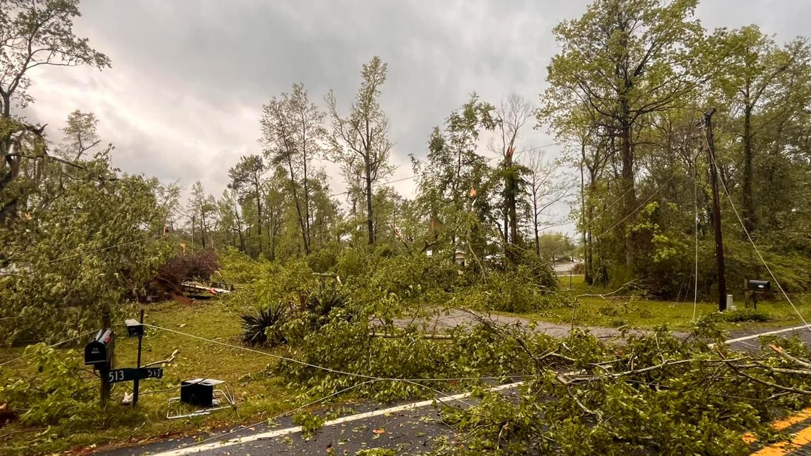 Severe storms move through Georgia as tornado warning issued | 13wmaz.com