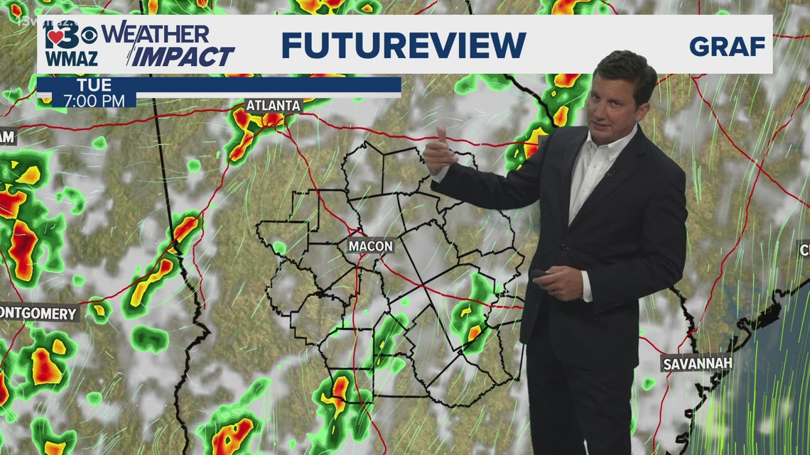 Weather Maps - conditions, temperatures, winds and more | Macon ...