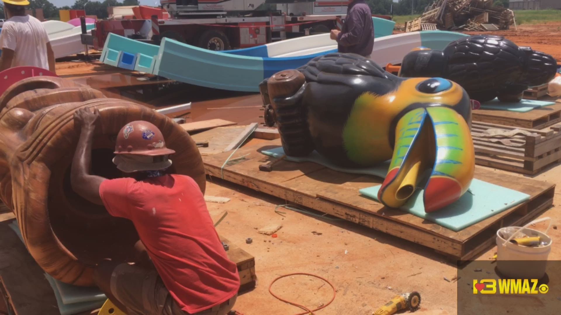 Progress being made at Rigby's Water World | 13wmaz.com