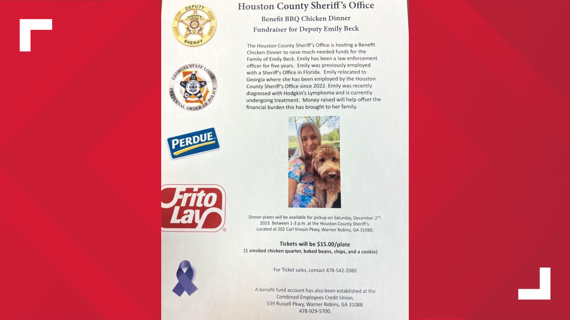 Law enforcement bands together in support of Houston deputy | 13wmaz.com