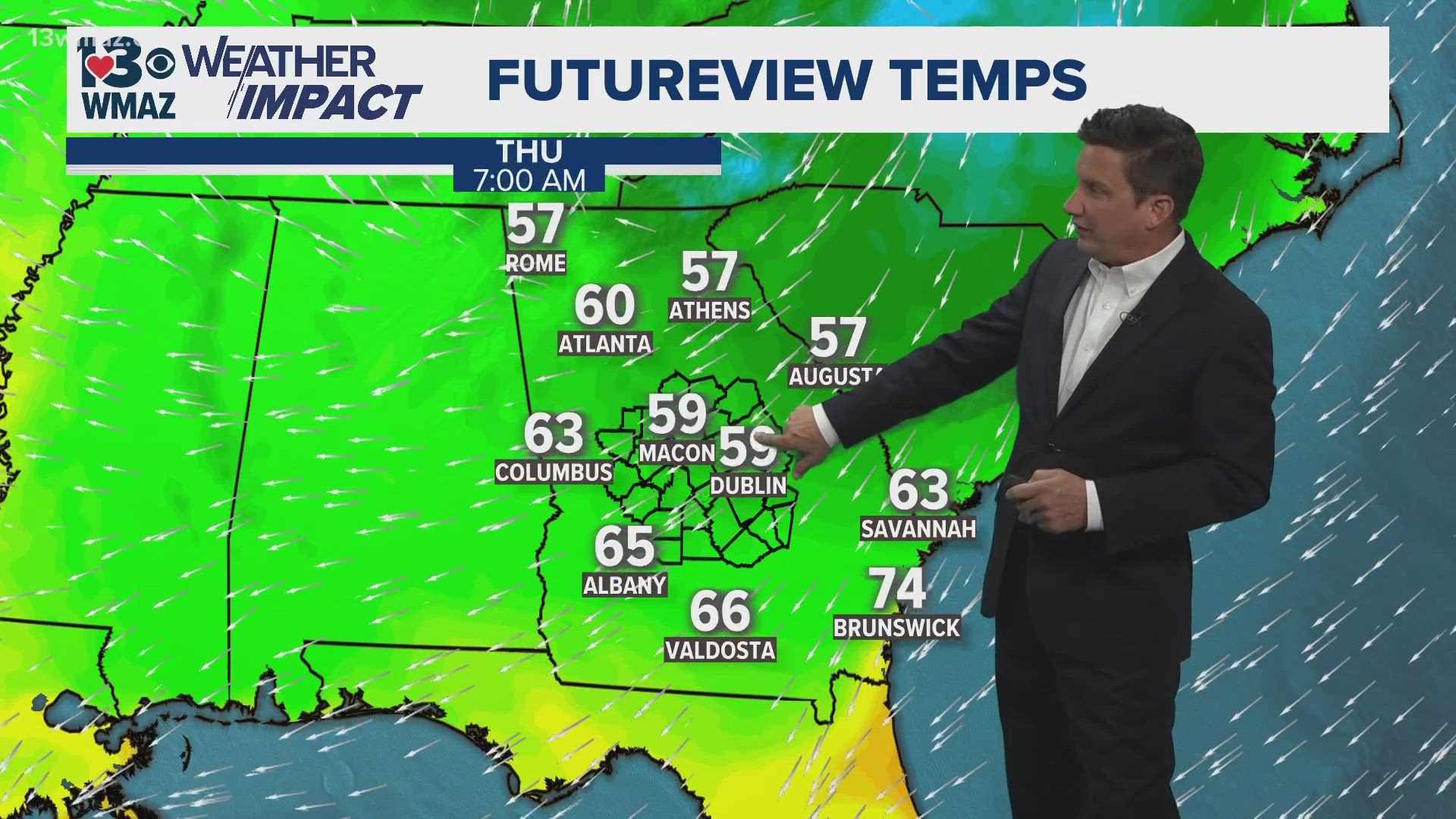 NEW: Watch 24/7 Central Georgia weather on 13WMAZ's 24/7 Weather Impact ...
