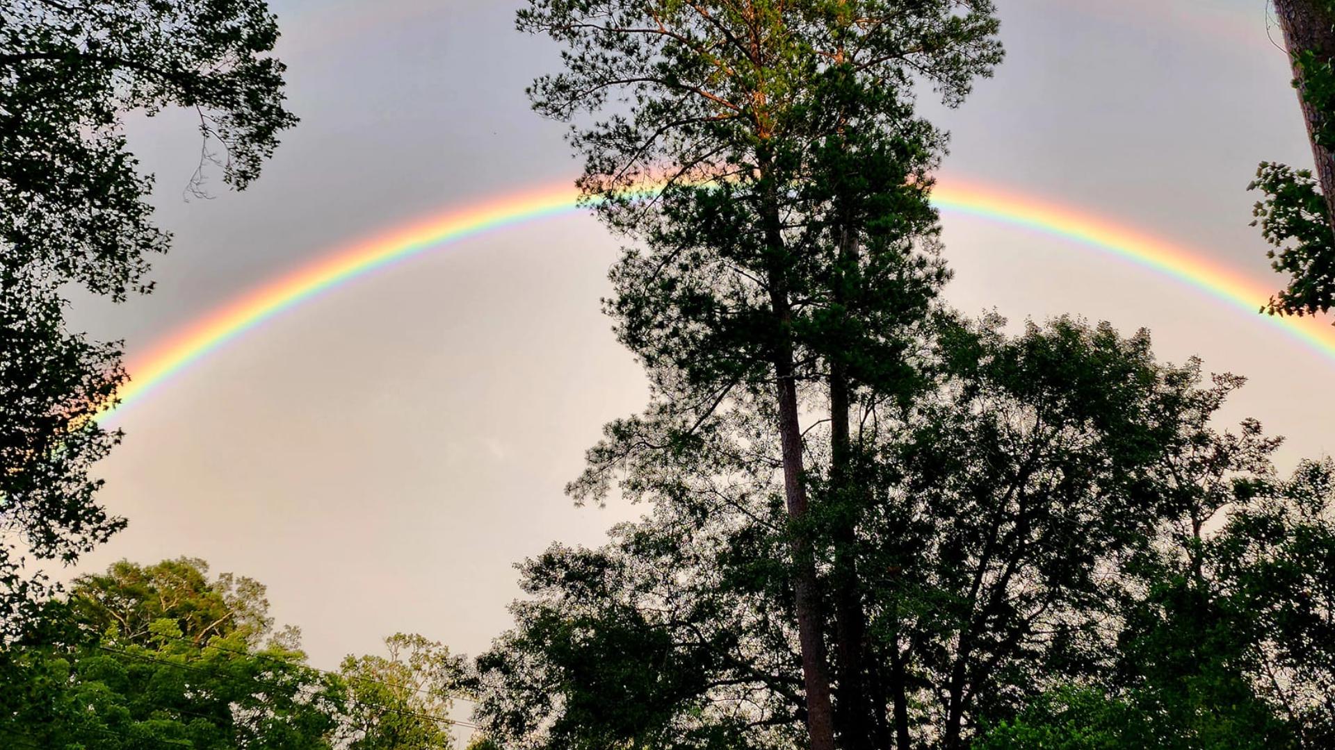 PHOTOS: Gorgeous double rainbow photos in Macon, Central Georgia ...