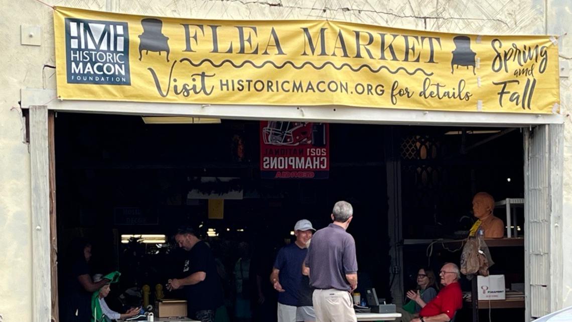 Historic Macon holds bi-yearly flea market | 13wmaz.com