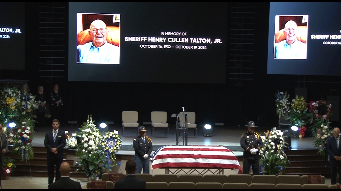 Houston County mourns loss at Sheriff Cullen Talton's funeral | 13wmaz.com