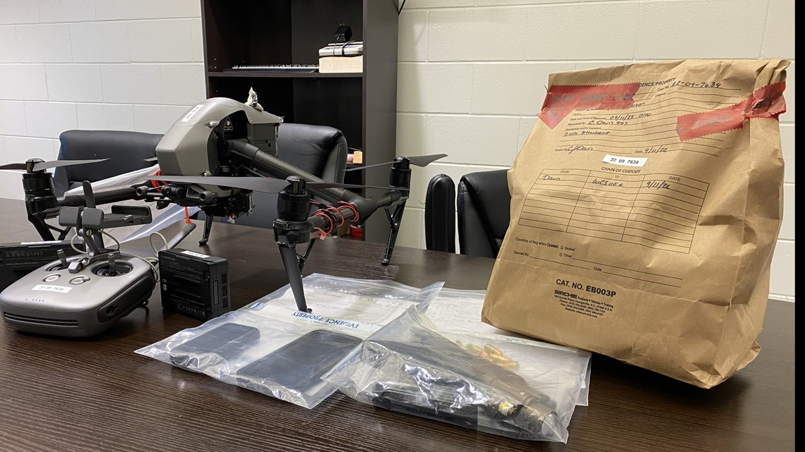 Two arrested smuggling items inside a Georgia prison with drone ...