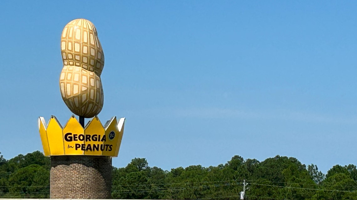 One Giant Peanut is back on I-75 in South Georgia | 13wmaz.com