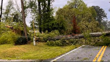 Severe storms move through Georgia as tornado warning issued | 13wmaz.com