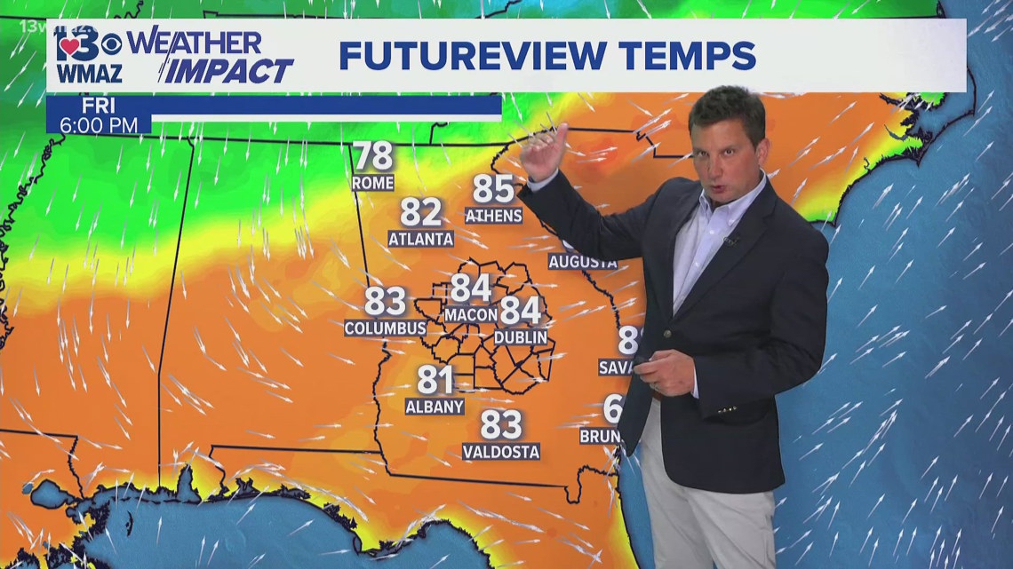 Central Georgia Weather Forecast | 13wmaz.com