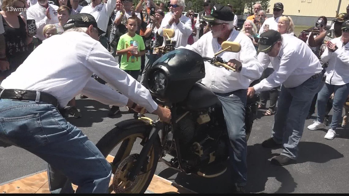 Double amputee veteran gets custom motorcycle | 13wmaz.com