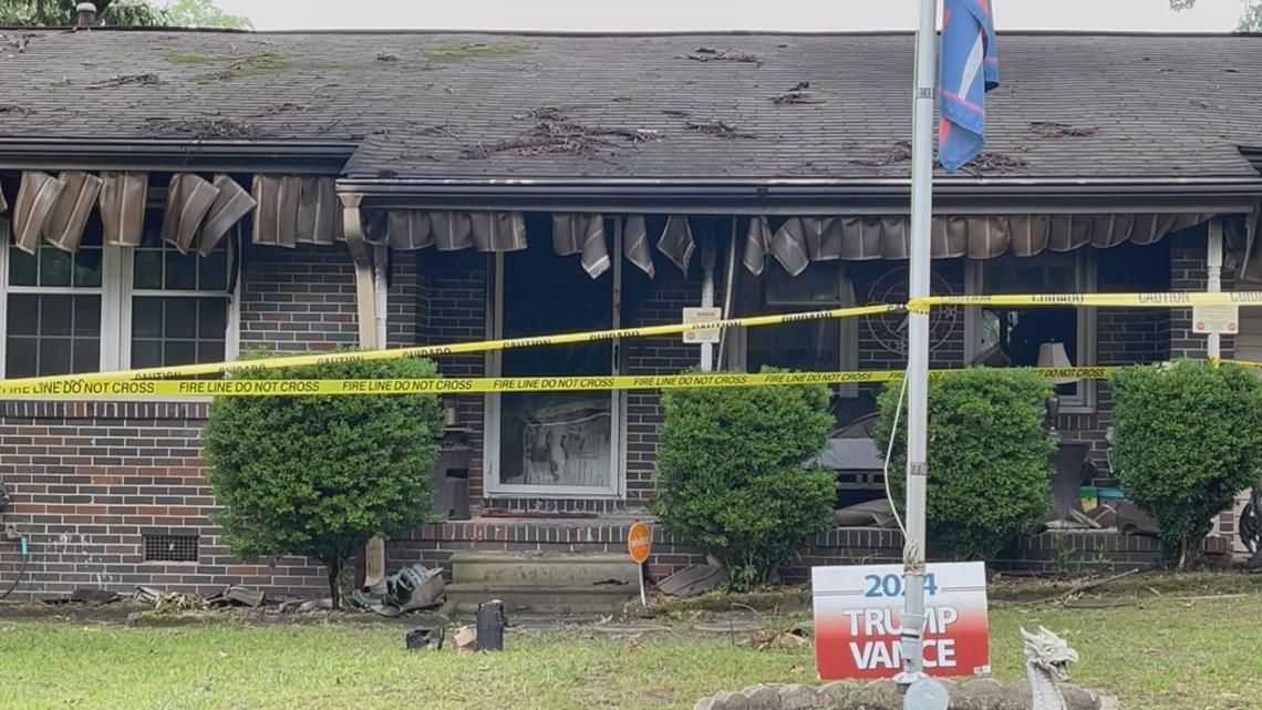 Woman dead after overnight house fire in Houston County, coroner says ...