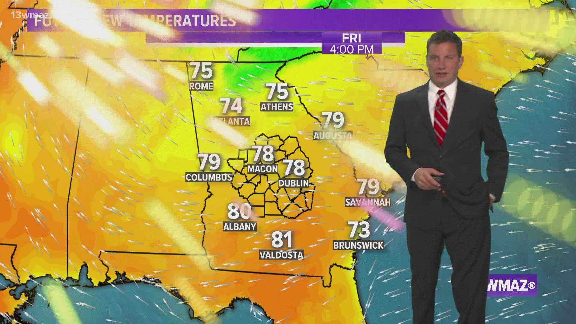 Ben's Wednesday Night Forecast | 13wmaz.com