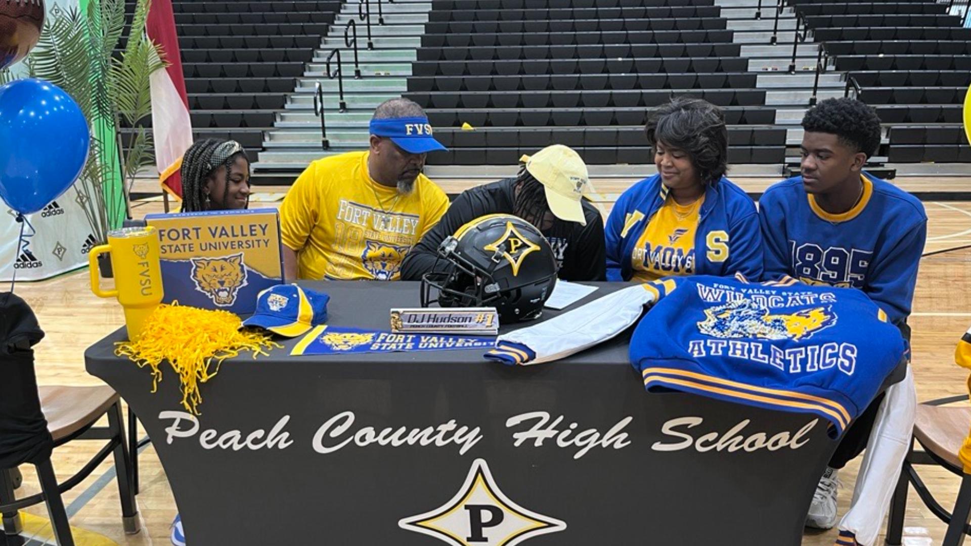A full look at the Central Georgia players signing with their new teams ...