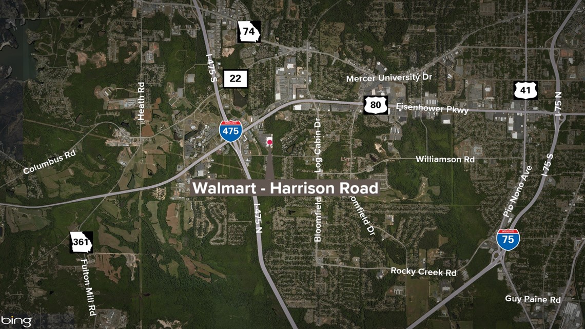 Man shot in the leg at Harrison Road Walmart in Macon | 13wmaz.com