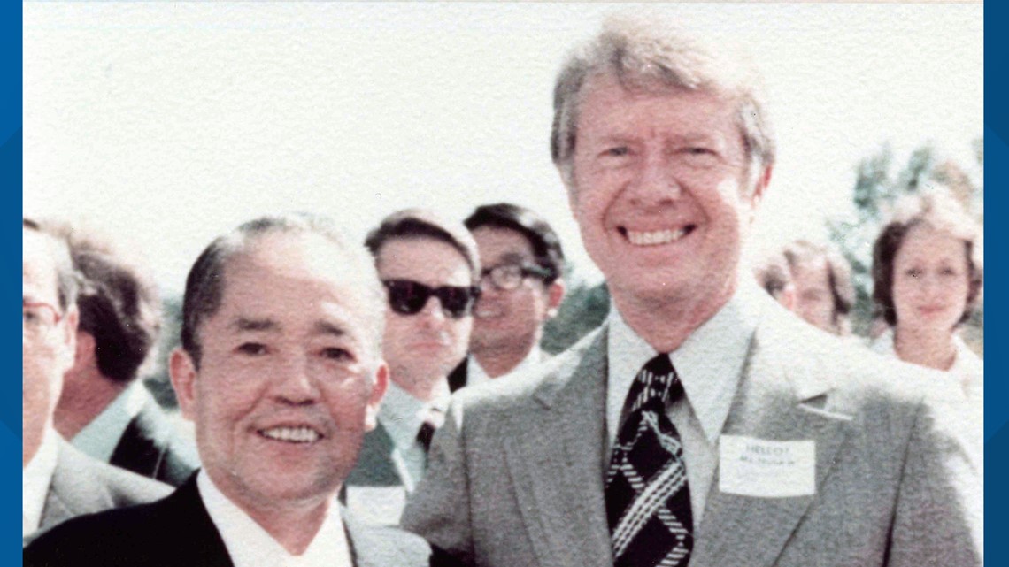President Jimmy Carter helped bring YKK to Macon, Georgia | 13wmaz.com