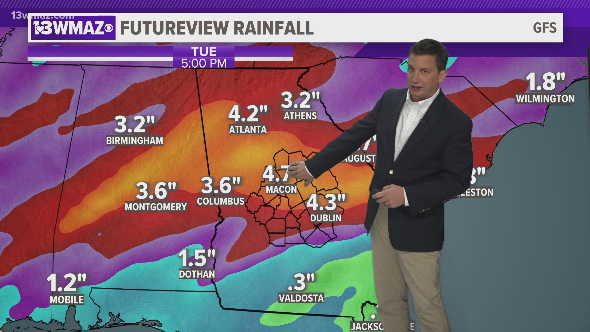 13WMAZ is online with extended severe weather coverage | 13wmaz.com