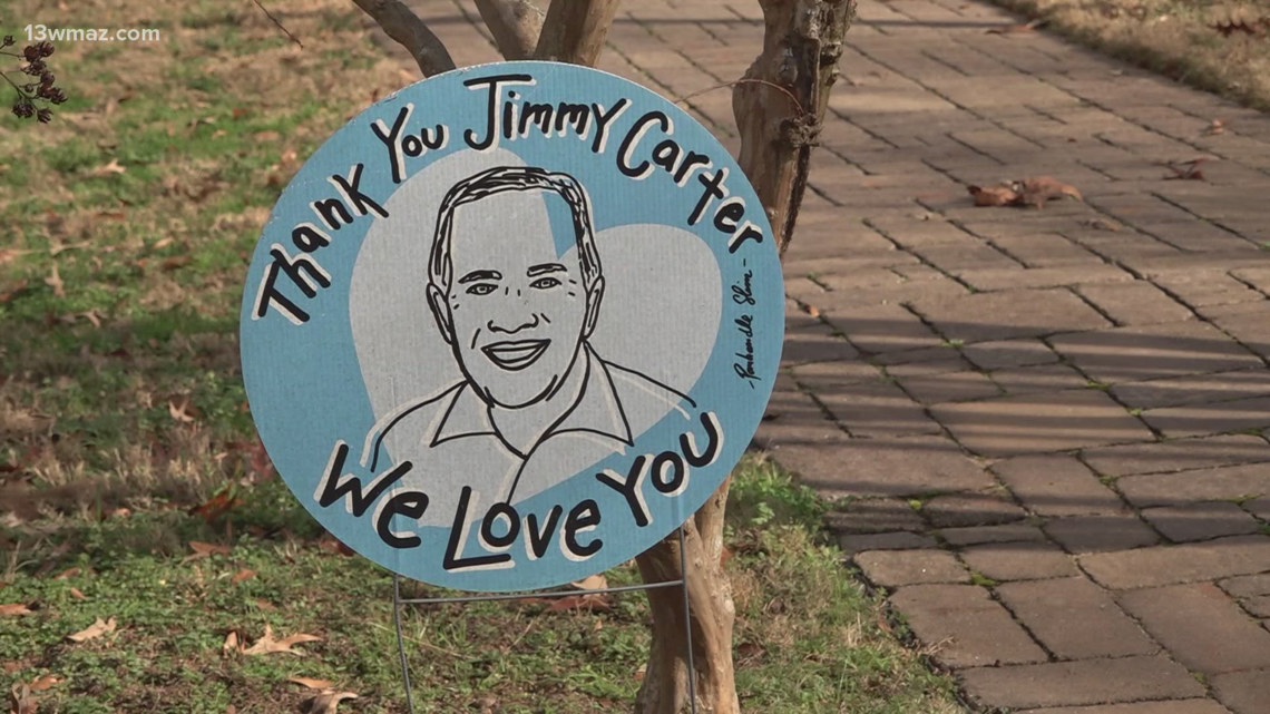 President Carter still looms large over Plains 1 year after his death ...