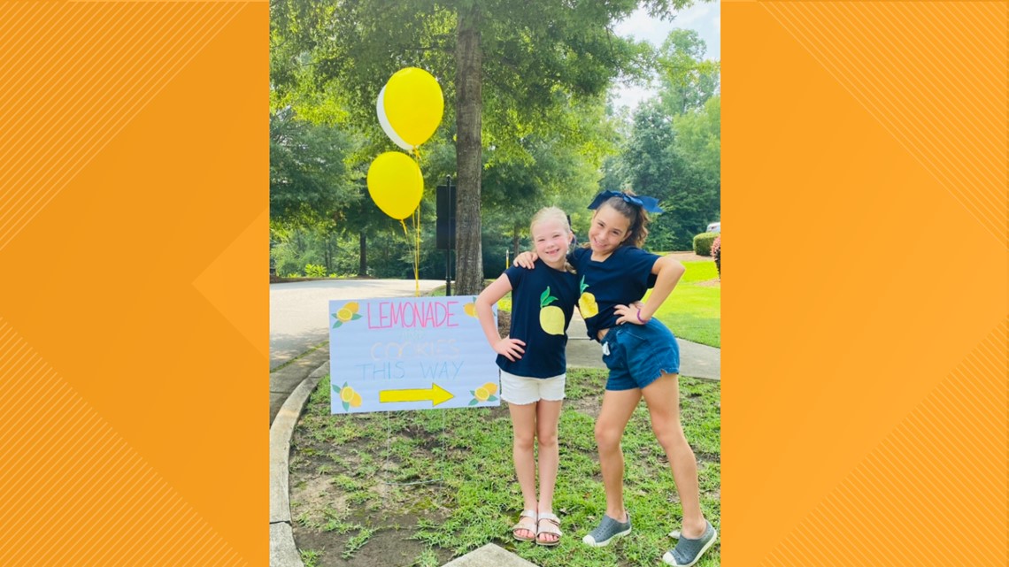 Macon girls raise money for student struck by lightning | 13wmaz.com