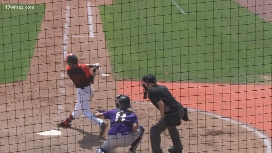 Mercer baseball's Jackson Cherry is starting for the Macon Bacon ...