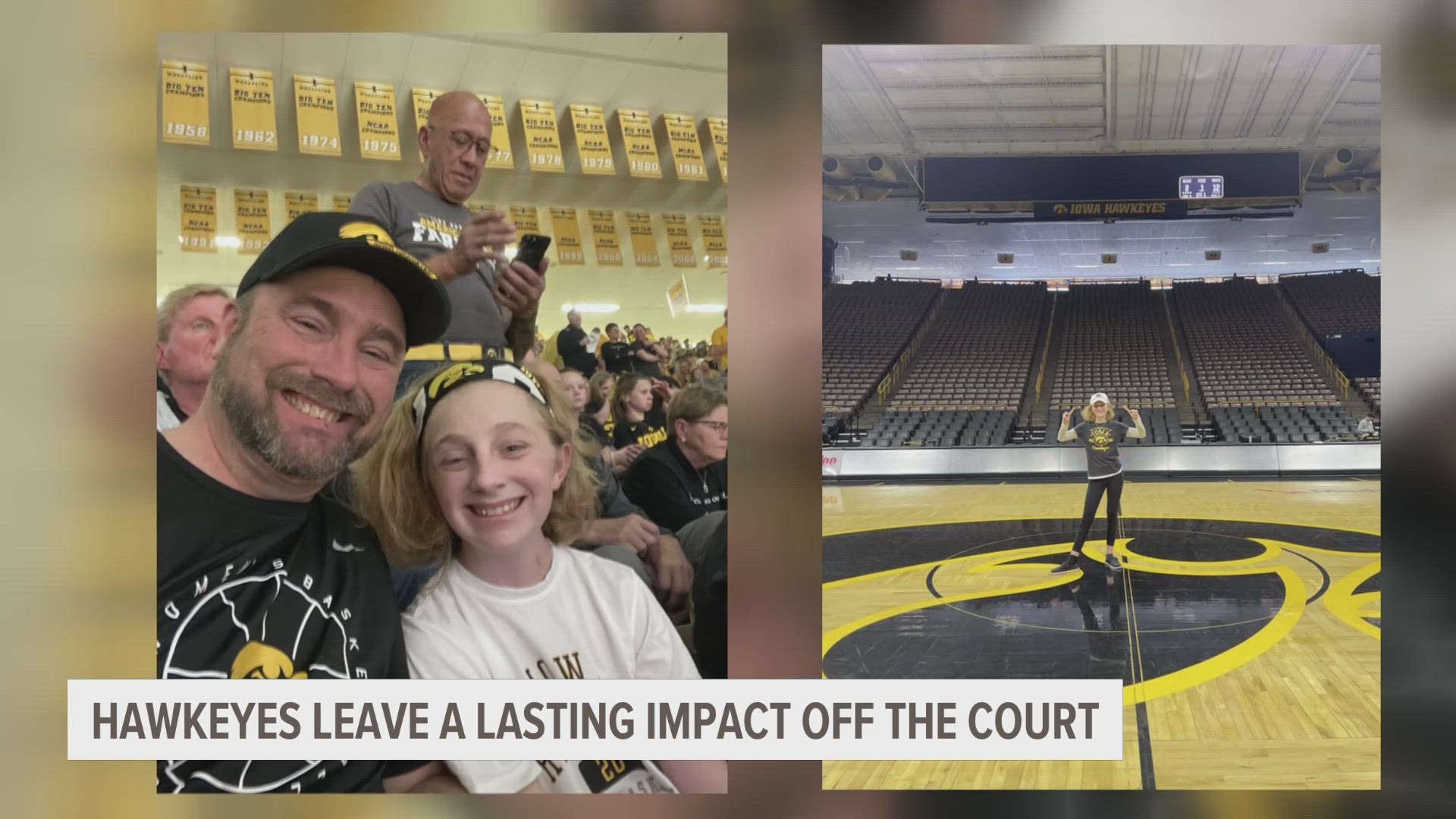 14-year-old Iowan battling cancer loves Hawkeyes basketball | 13wmaz.com