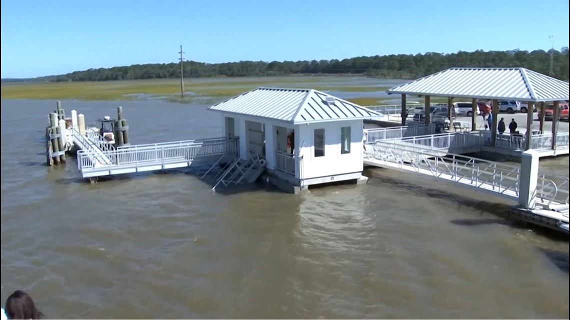 Sapelo Island gangways restored following deadly collapse ...