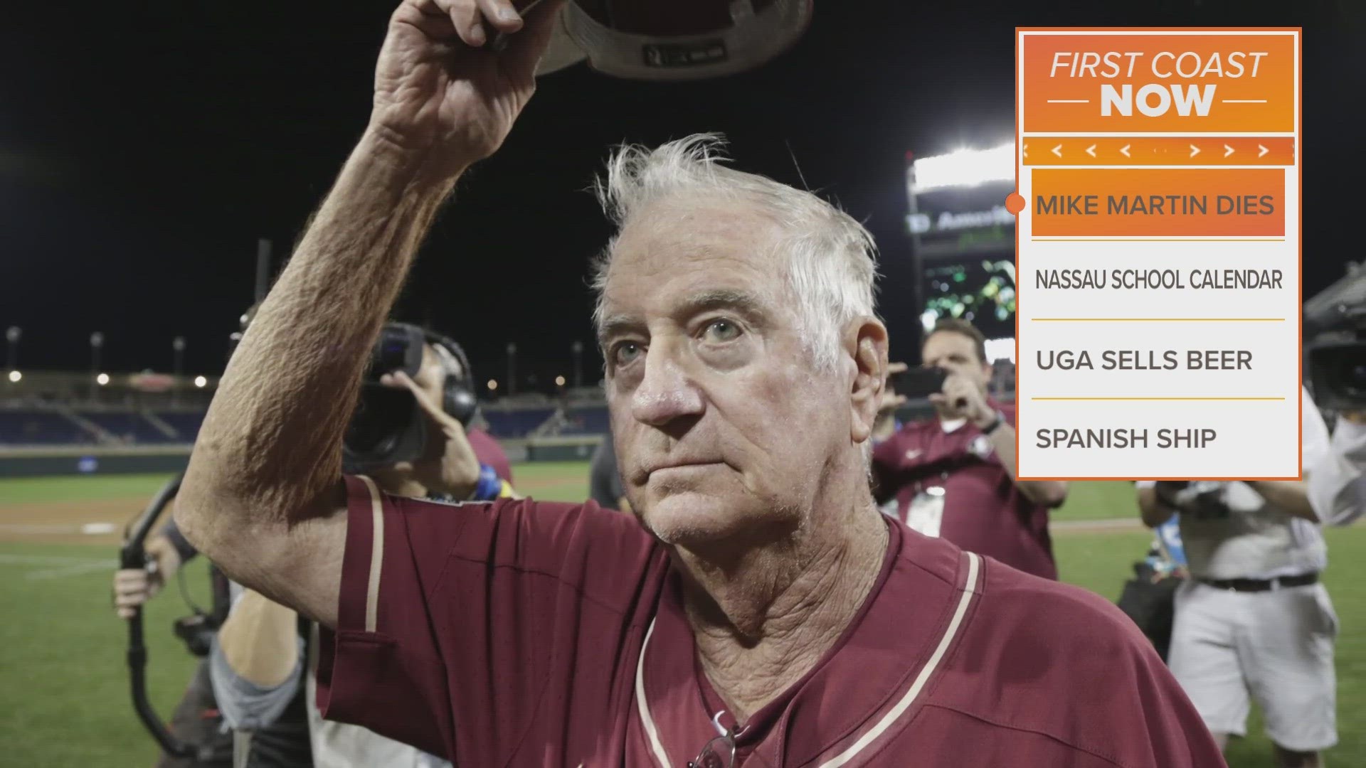 Martin served as the Seminoles head coach from 1980-2019. | 13wmaz.com