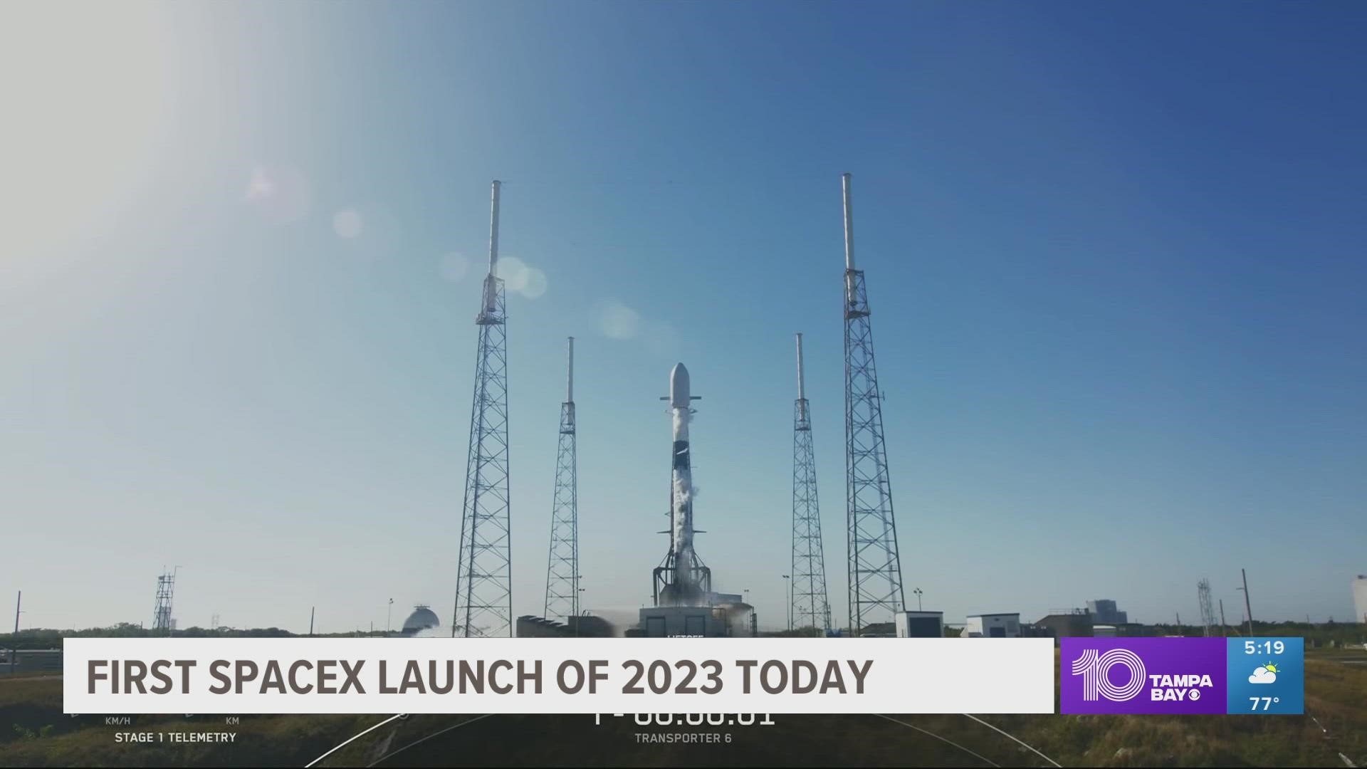SpaceX successfully launches its first mission of 2023 | 13wmaz.com