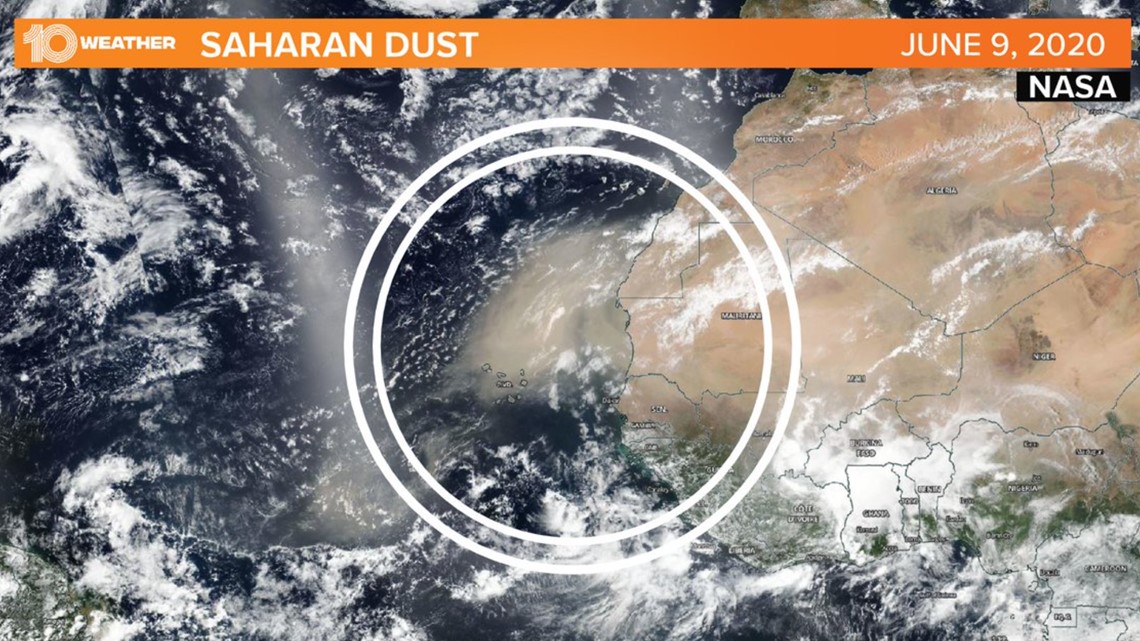 How Saharan dust can affect hurricane season | 13wmaz.com