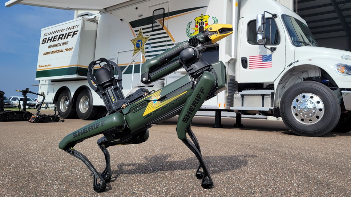 Meet Spot, Hillsborough County's newest bomb-detecting technology ...