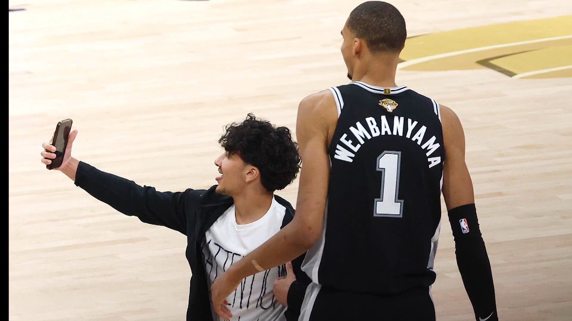 NBA bans two people from arenas after one runs onto court during Game 1 ...