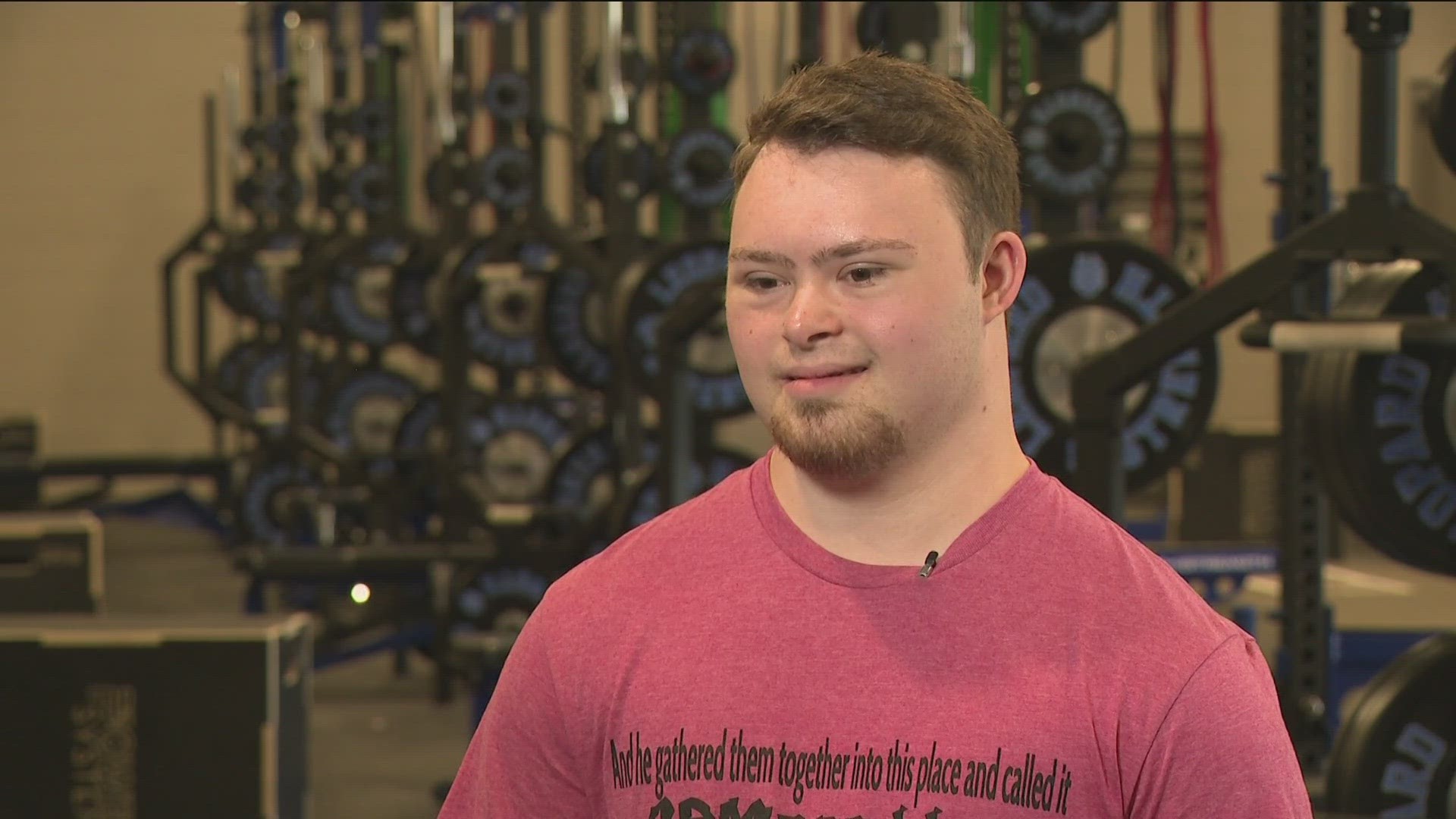Taylor Cheek Special Olympics world record breaker | 13wmaz.com