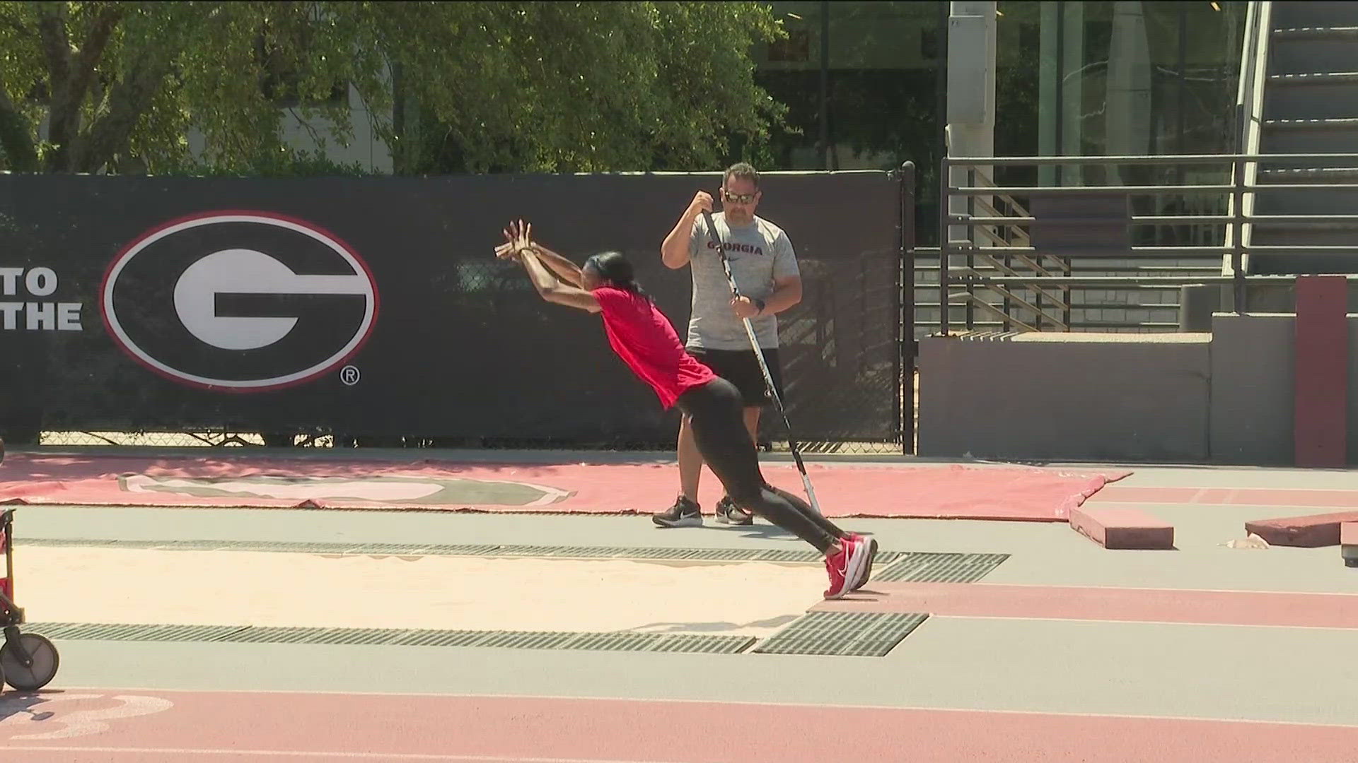 Aaliyah Butler UGA prepares for Paris Olympics 400m | 13wmaz.com