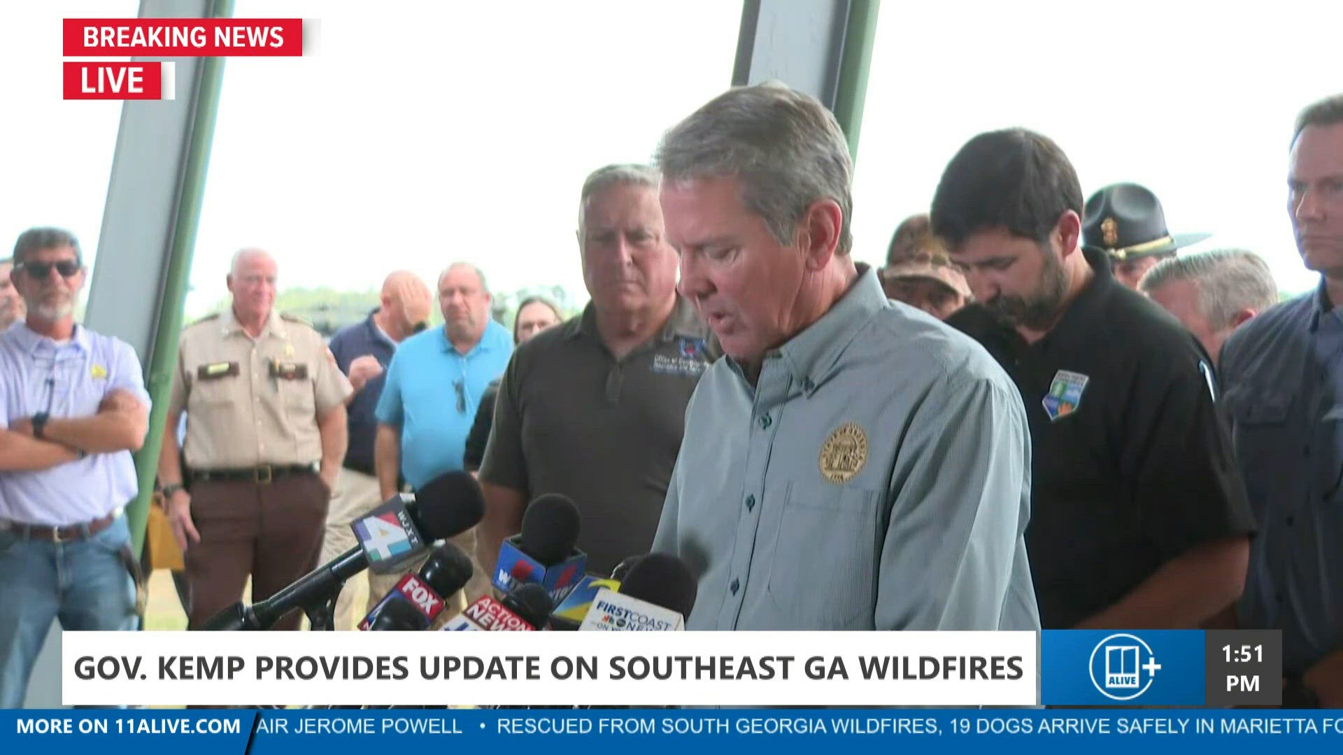 Gov. Brian Kemp shares cause of devastating Brantley County wildfire in ...