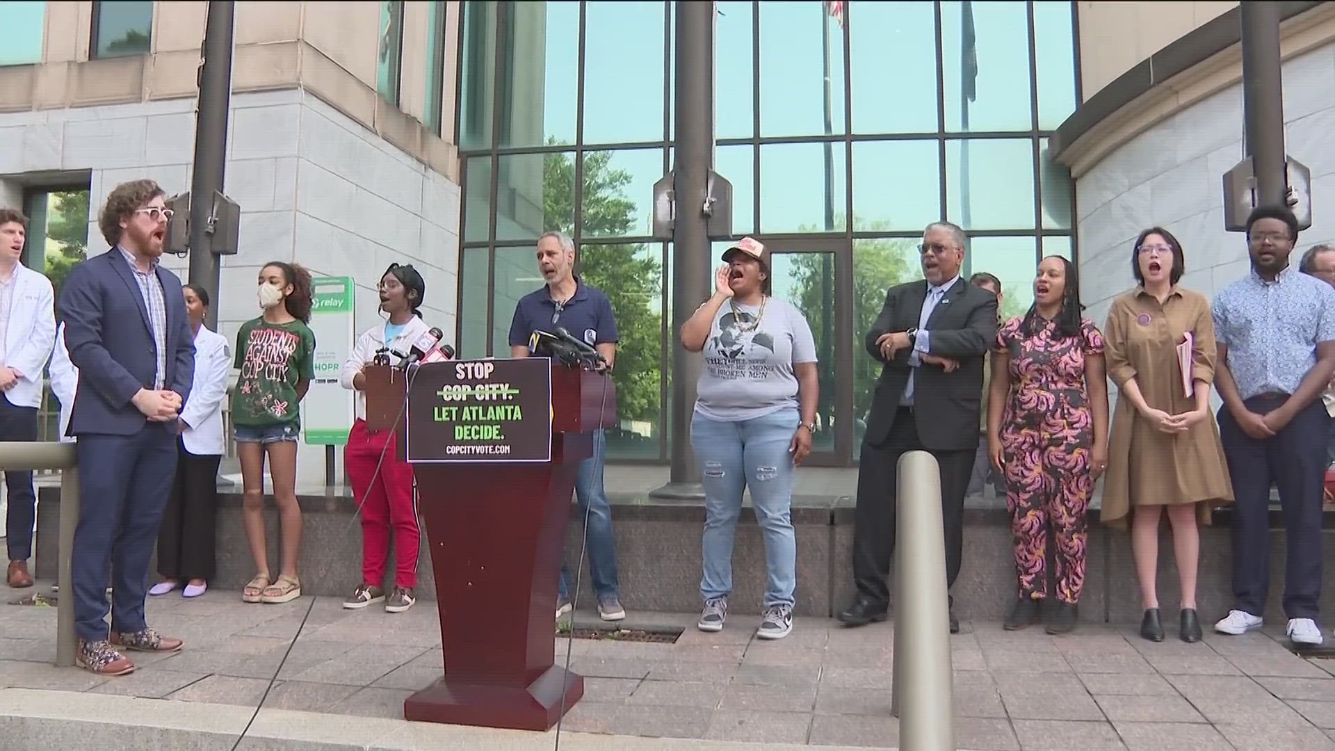 Cop City Atlanta | Plan to put on ballot box | 13wmaz.com