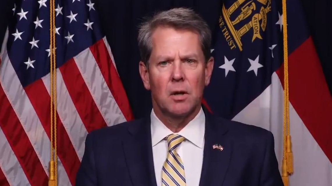 Georgia Governor Kemp on Coronavirus: Wear a mask | 13wmaz.com