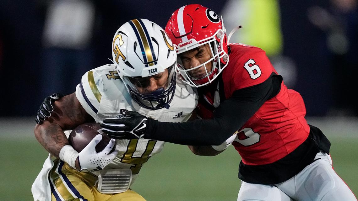 Georgia vs Georgia Tech football game tonight what to know | 13wmaz.com