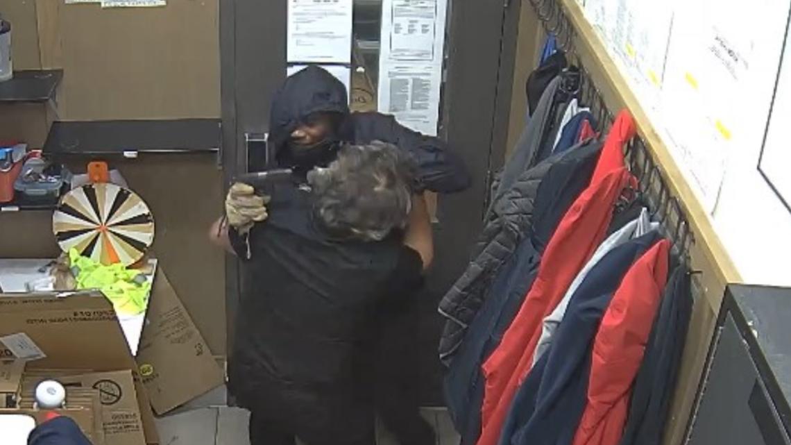 Security footage shows Chick-fil-A employee fighting intruder | 13wmaz.com