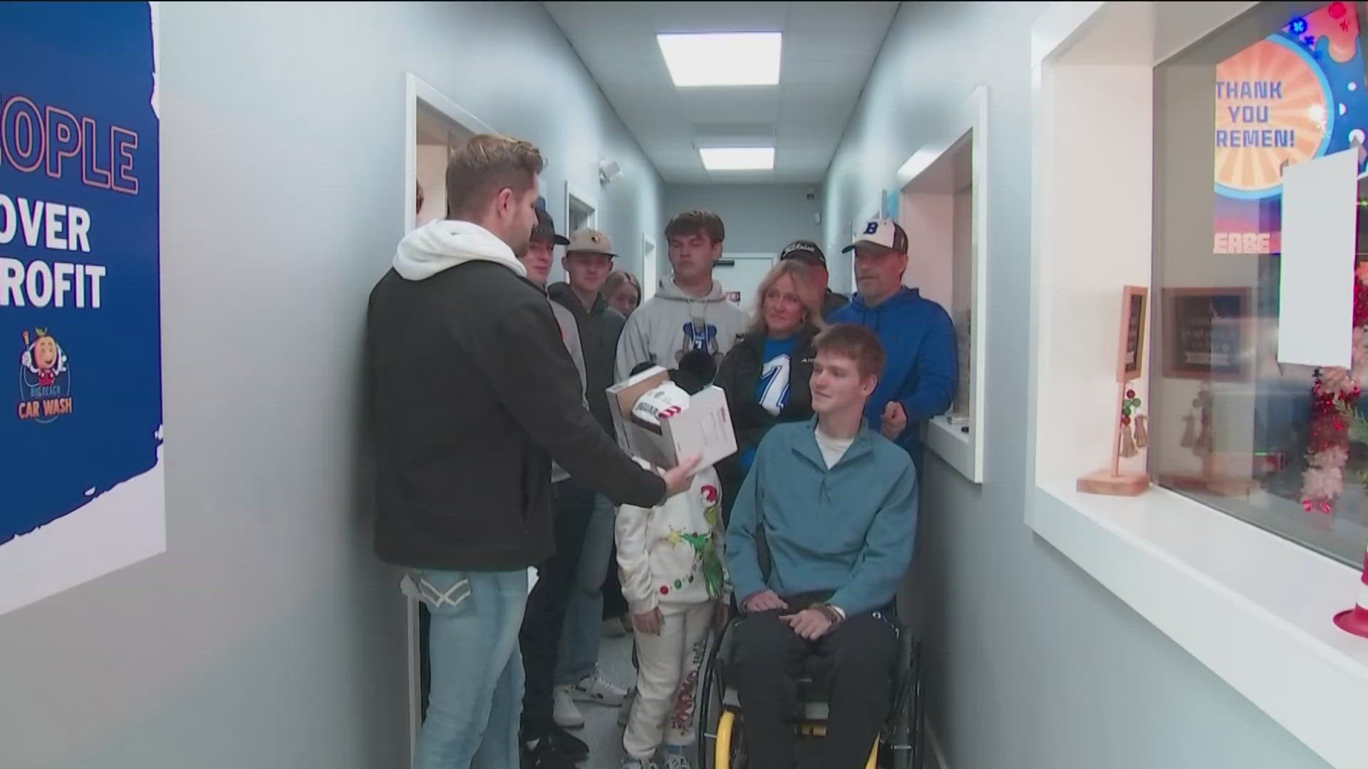 Carson Kimball Big Peach Car Wash fundraiser | 13wmaz.com