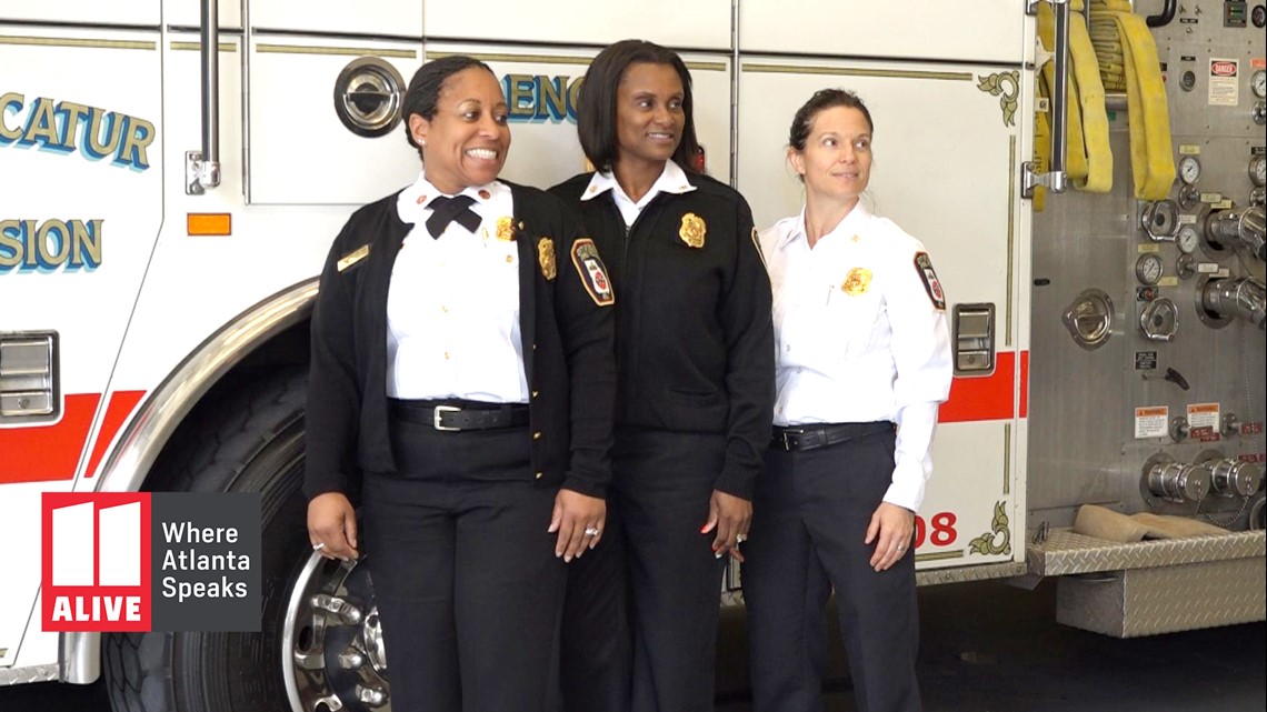 Only all-woman fire command staff in the world is in metro Atlanta ...