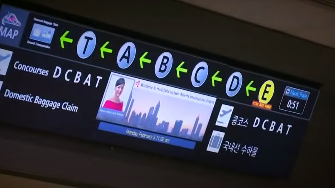 Behind the scenes: Atlanta airport's plane train | 13wmaz.com