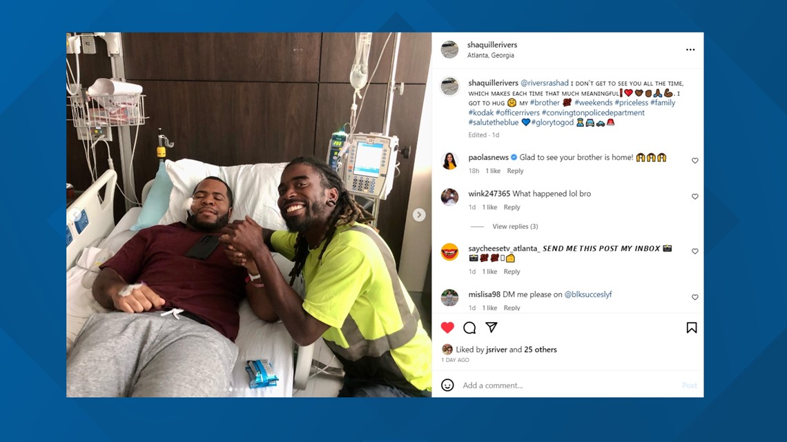 Rashad Rivers Covington Police officer shot | 13wmaz.com