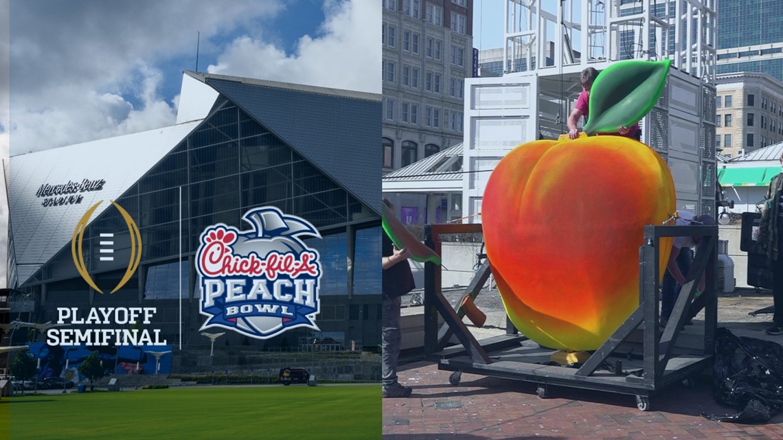 What to know for the Peach Bowl, Peach Drop on New Year's Eve | 13wmaz.com