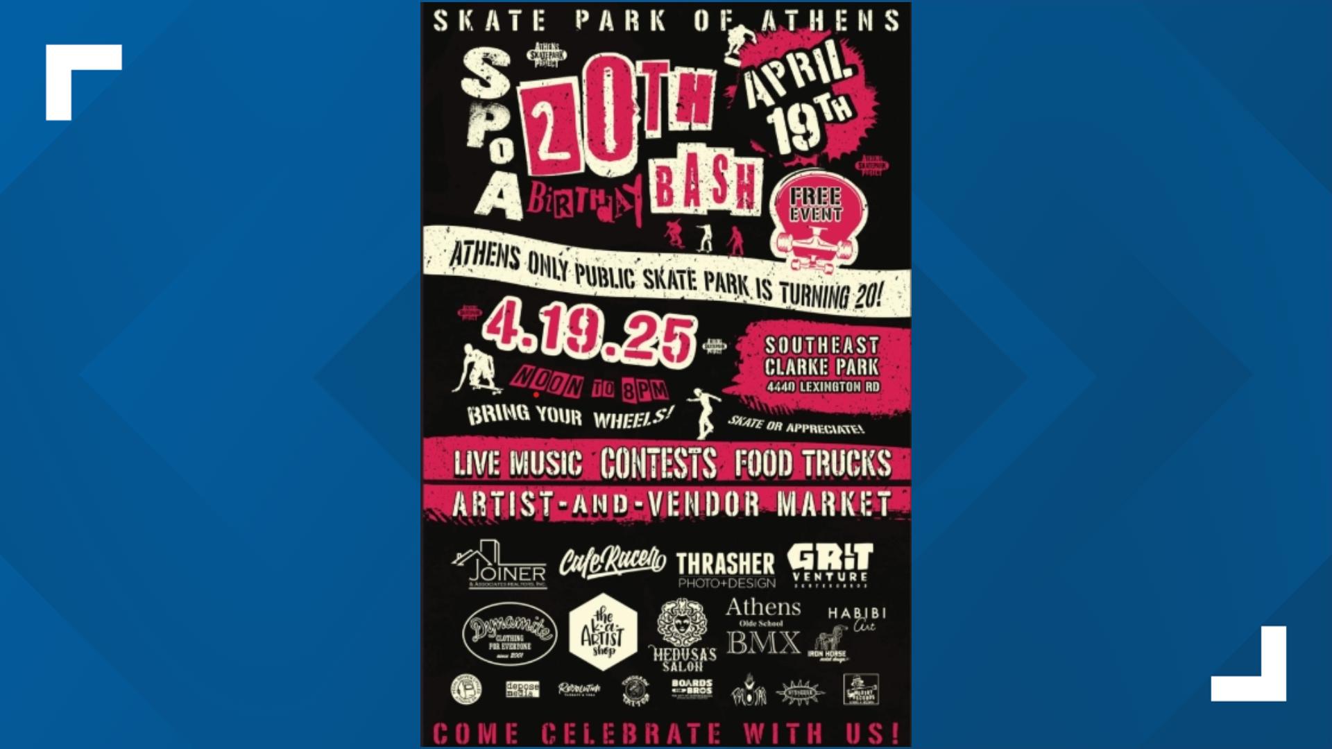 Tony Hawk shouts out Athens skatepark ahead of 20th birthday | Event ...