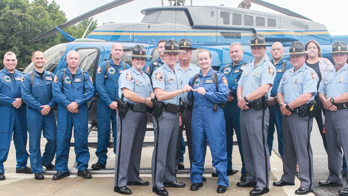 Haley Jo Lucas first female pilot with Georgia State Patrol | 13wmaz.com