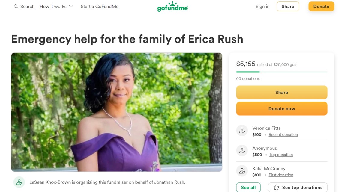 Erica Rush identified as woman killed in Lithonia garage fire | 13wmaz.com